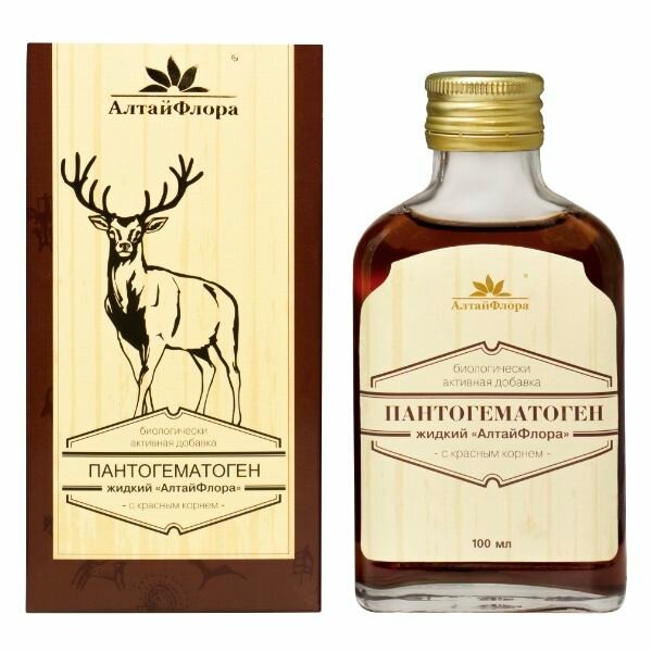 Алтайфлора Пантогематоген жидкий с красным корнем флакон 250мл