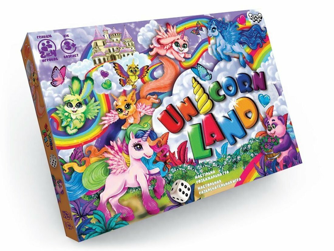 Настольная игра Danko Toys Unicorn Land (DT G97)