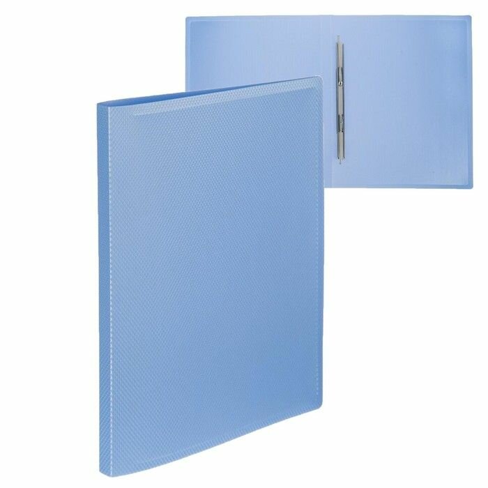 Папка-скоросшиватель Calligrata А4 700 мкм, TOP Breeze, до 120 листов, небесный