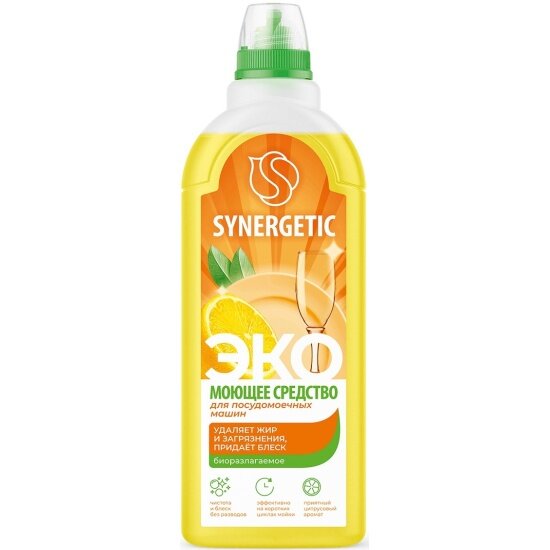 Гель для посудомоечных машин Synergetic , концентрат, 1 л