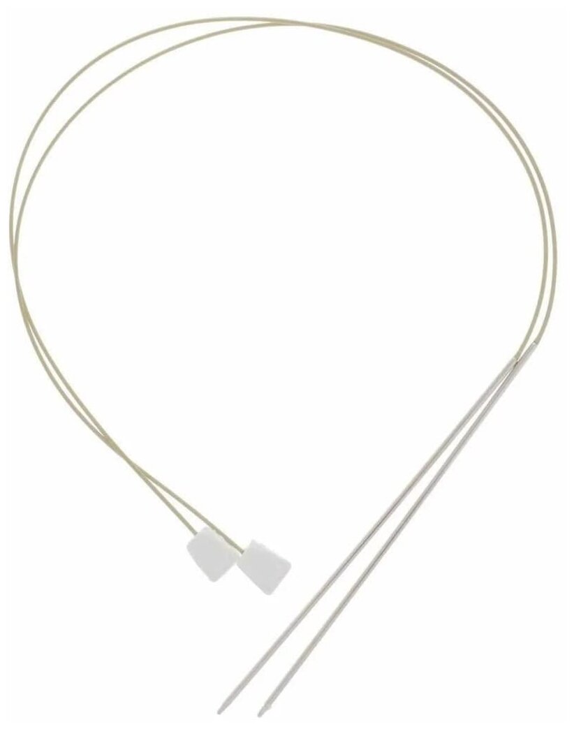 Спицы с фиксаторами на лесках, N2, 50 см. 2 шт