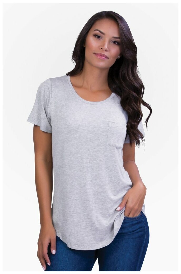 Футболка для кормящих мам