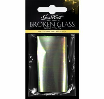 JessNail Фольга для дизайна Эффект битого стекла № 01