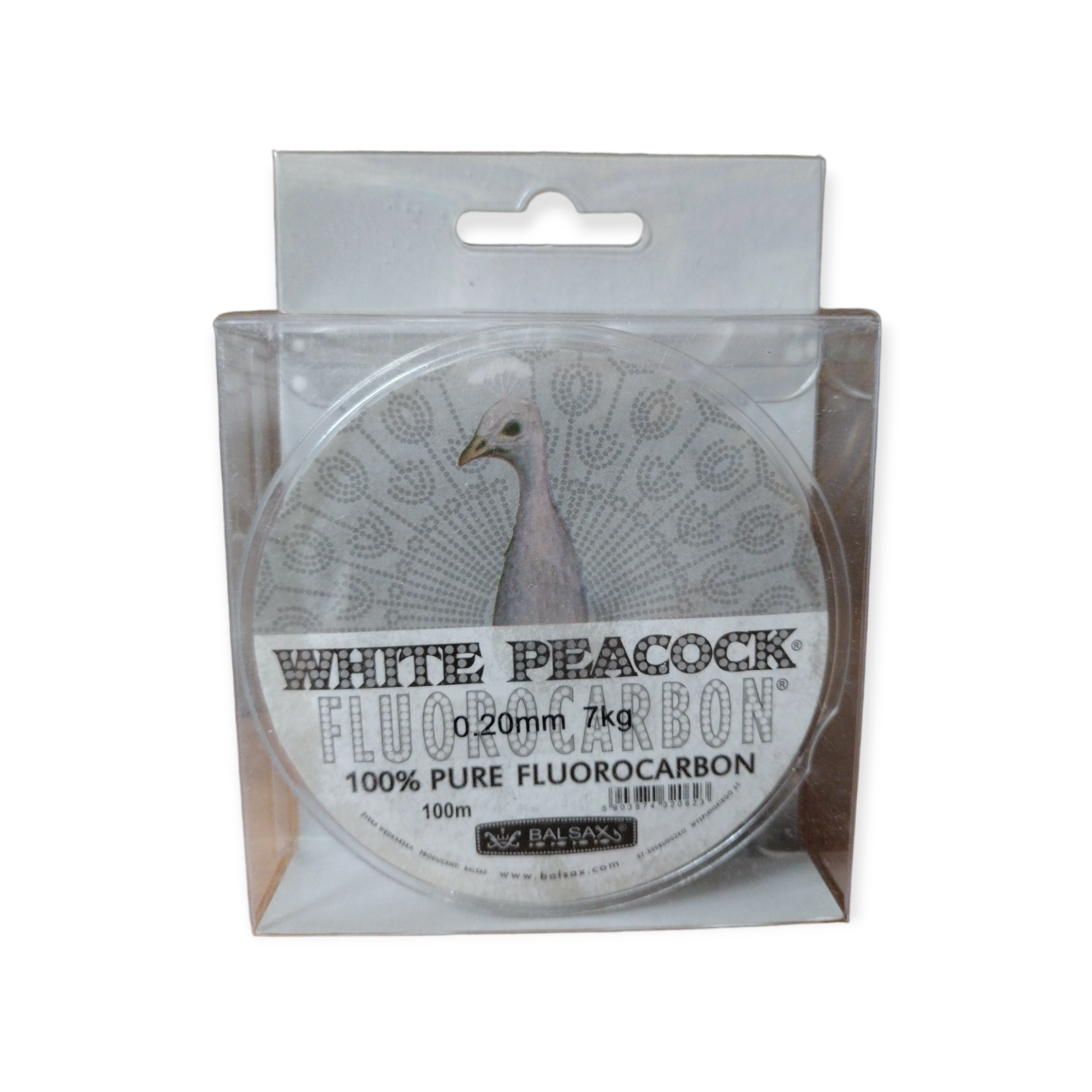Леска Balsax White Peacock Fluorocarbon 100м 0,20 7kg
