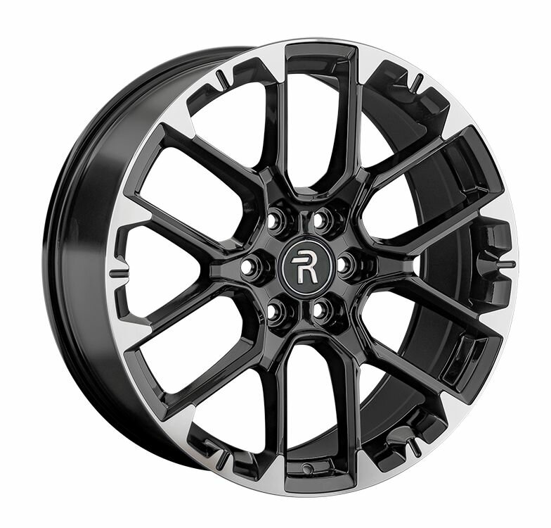 Колесный диск Replay TA17 22x9" PCD6x139,7 ET30 D100,1 BKF