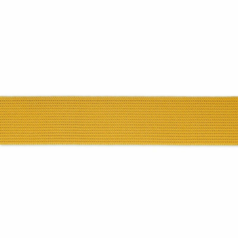 Лента эластичная 25 мм 2025 цв. 25 м №016 желтый