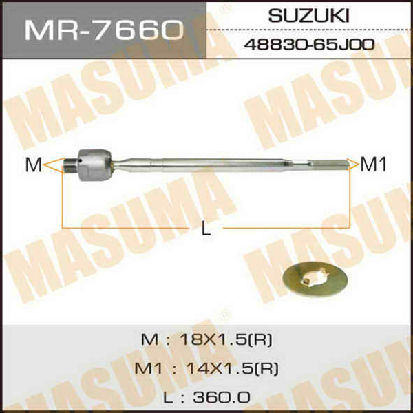 MASUMA MR-7660 (4883065J00) тяга рулевая\ Suzuki (Сузуки) grand Vitara (Витара) 1.6 / 1.9 / 2.0 06