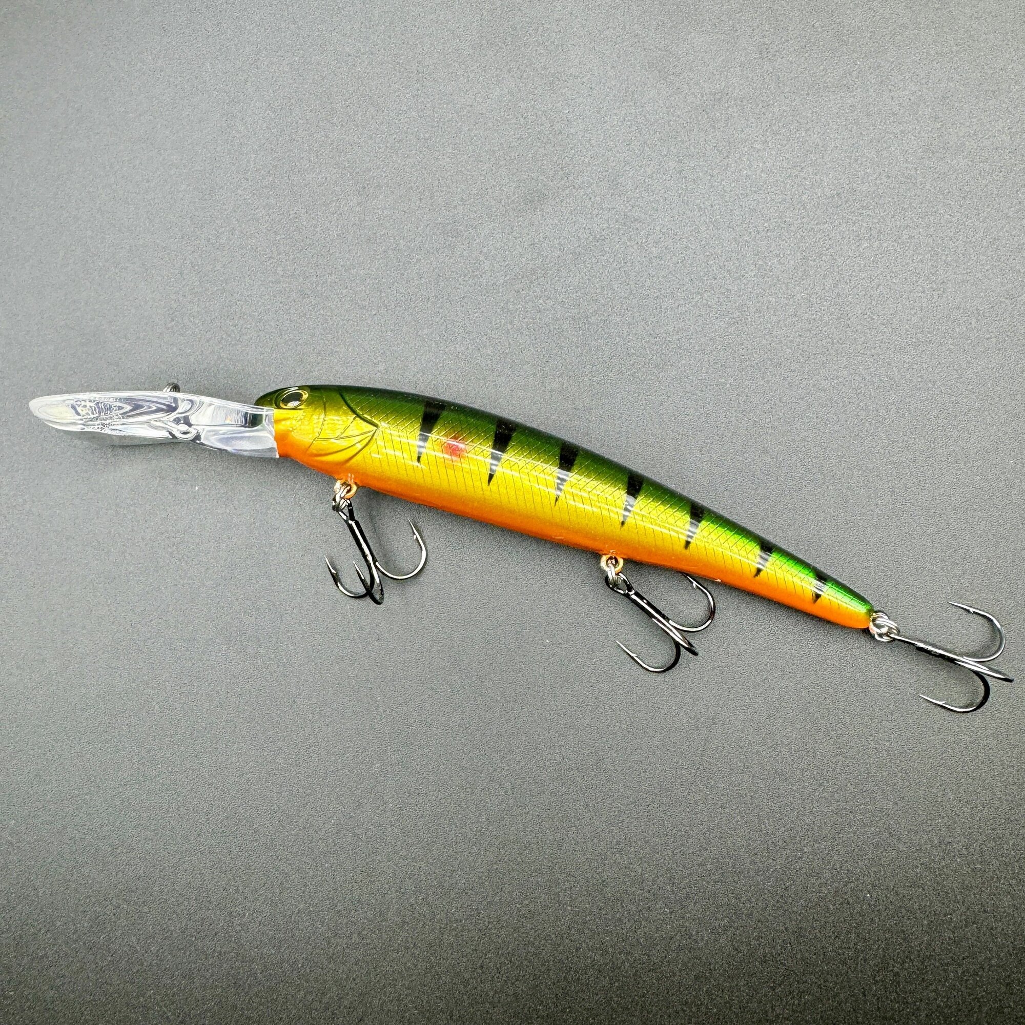 Воблер троллинговый KOSADAKA Bandit deep XL minnow 12см 21 гр на щуку, сома, судака, тайменя, лосось