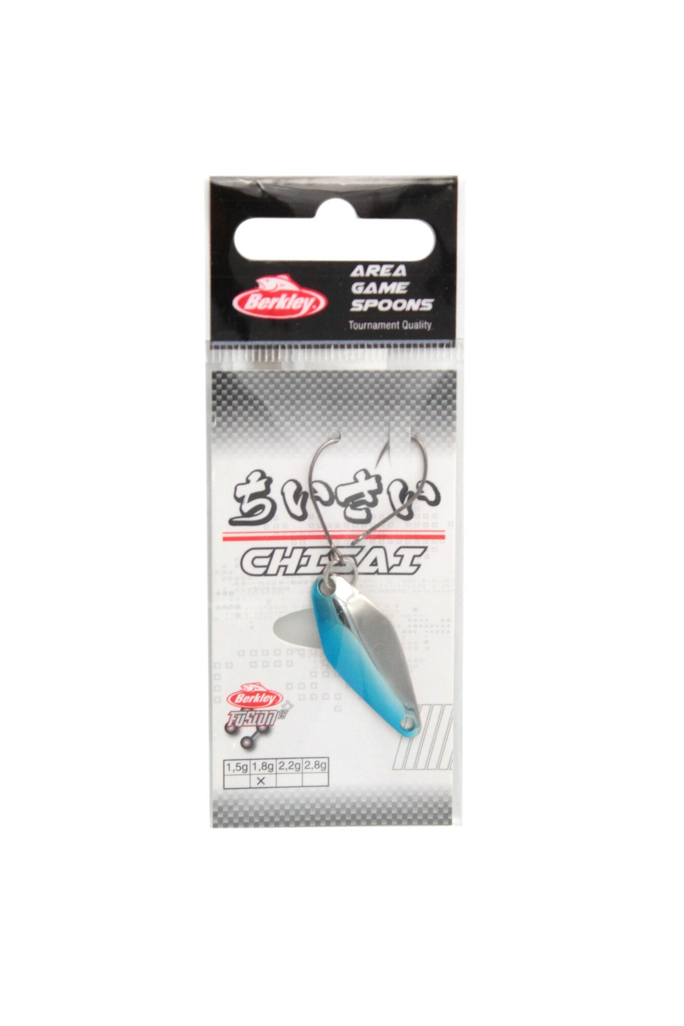 Berkley Ags Chisai 1,8 г Edge Stripe Silver/Blue/Silver блесна для спиннинга
