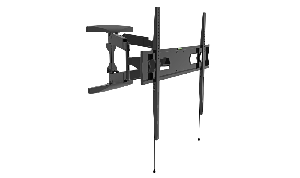 Универсальное шарнирное настенное крепление Wize [WA90] для 42"-90" LCD телевизоров, VESA 600x400, угол наклона -8/+12 , расстояние от стены 8.4-54.3 см, до 50 кг, черн, розн. упаковка