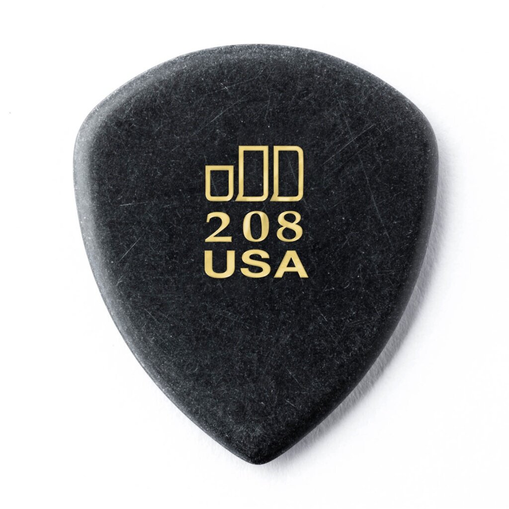 477P208 JD Jazztones Медиаторы, 6шт, большой острый кончик, Dunlop