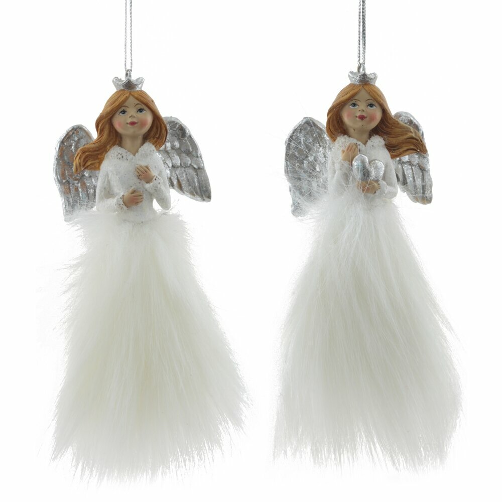 Изделие декоративное подвесное "Ангел", L5 W3,5 H13 см, 2в.
