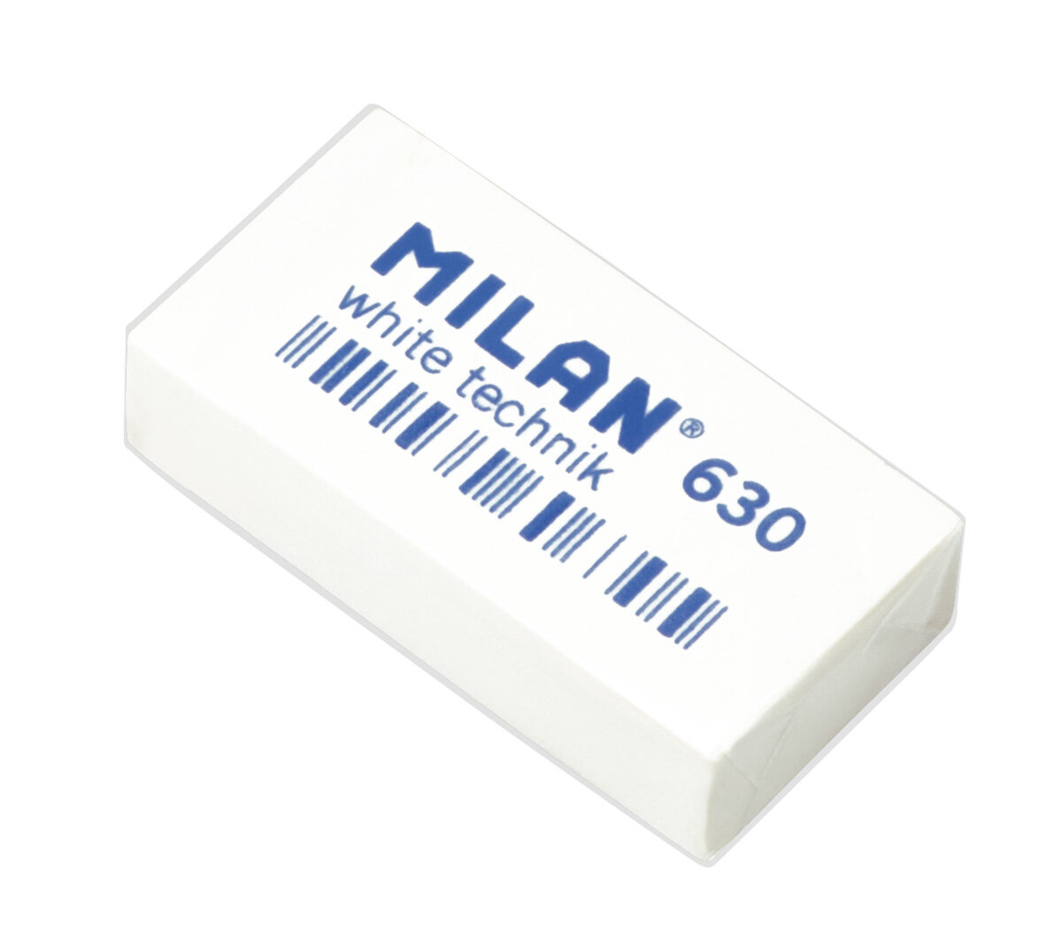 Milan Мягкий ластик Technick 630 CPM630-WX07 белый, размер 3,9×1,9×0,9 см, для письма