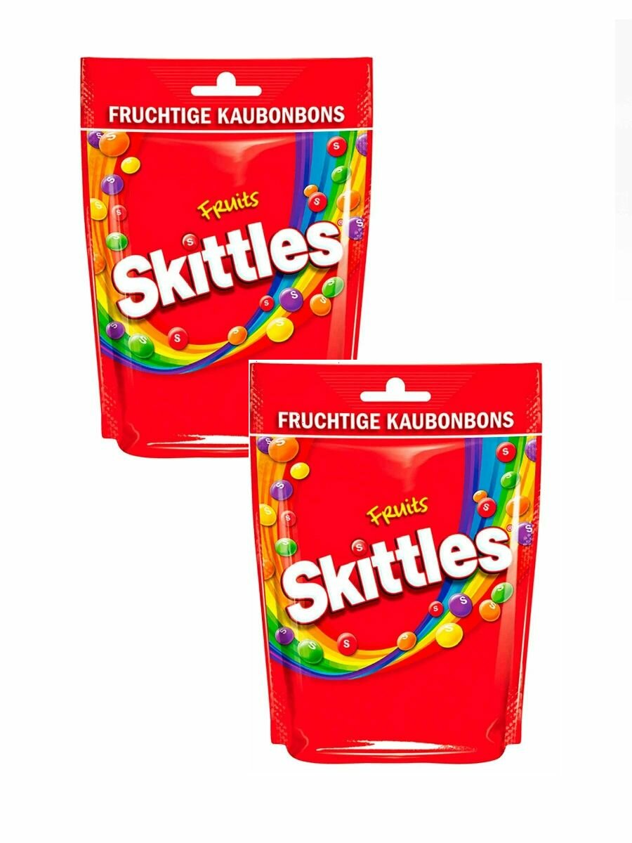 Жевательные конфеты Skittles Классические, 160 г х 2 шт