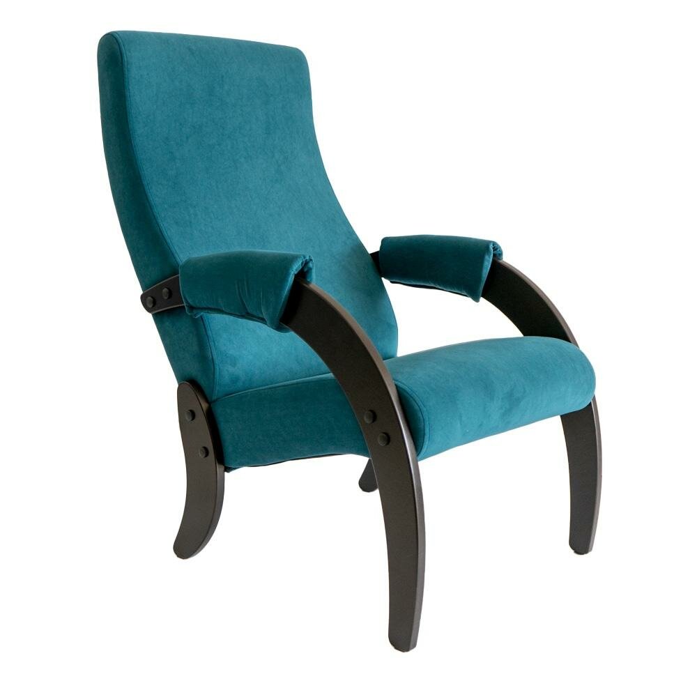 Кресло Мебельторг Марта №61М Каркас венге/Ткань Ultra Atlantic - бирюза 6655620802