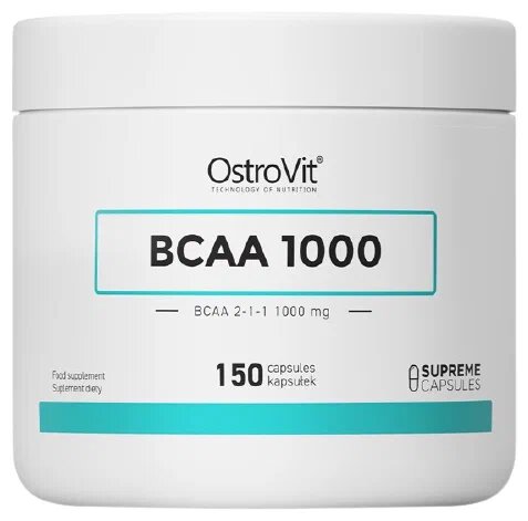 OstroVit BCAA 5000, 150 капсул