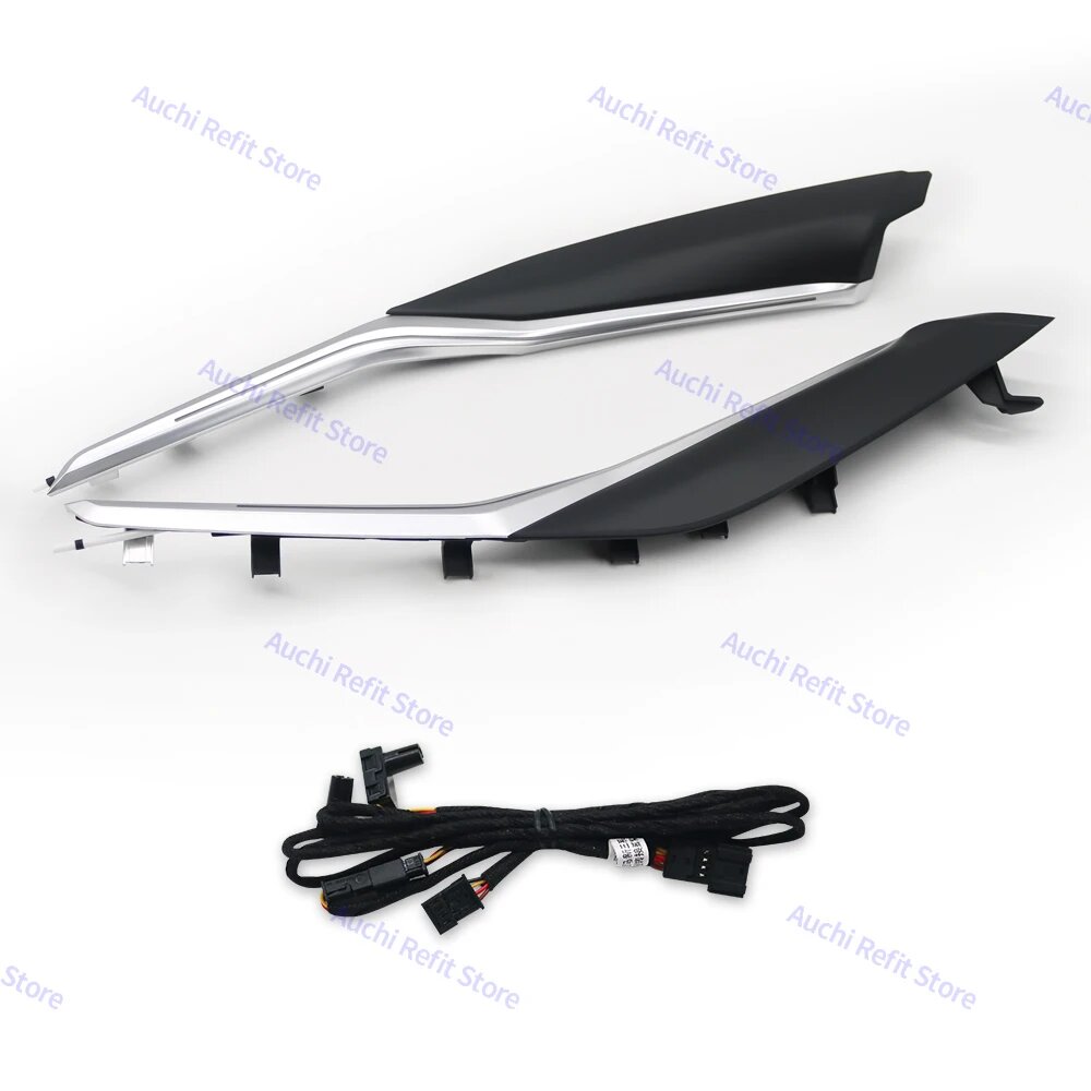 11-цветная центральная консоль, седло для BMW, новая серия 3/4 G20 G22 M3 M4, светодиодные декоративные фонари в автомобиле, окружающее освещение, ремонт Pure black style, LHD-2019-2024 June