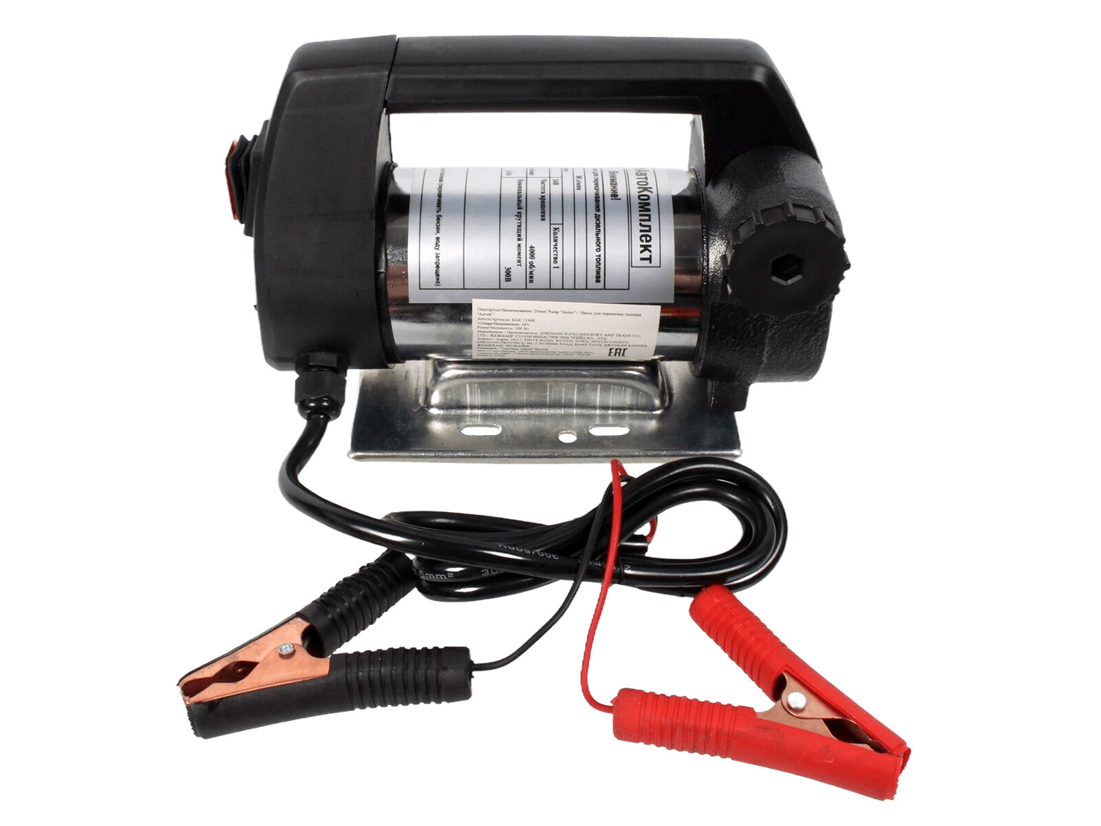 Насос для перекачки топлива 24V 80л/мин. Антей белак