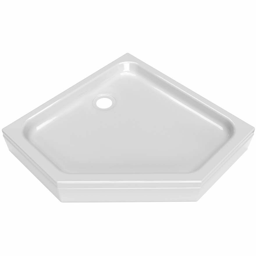 Душевой поддон Тритон (Triton) ПД28 низкий пятиугольный 900х900х170 мм белый (Щ0000052850)