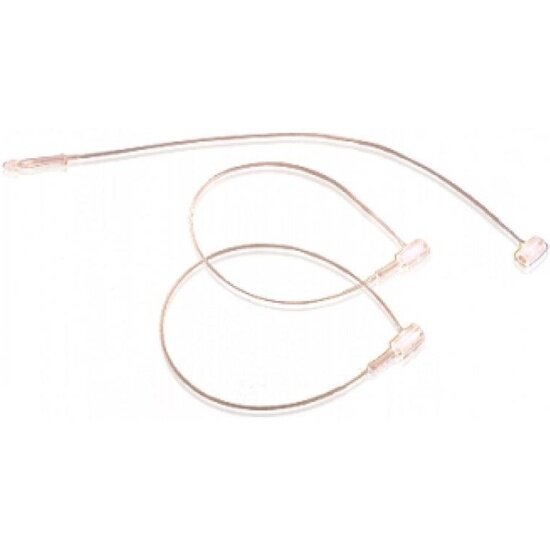 Соединители-биркодержатели Комус пластиковые петля Loop 5 (125 мм), 5000 шт/уп