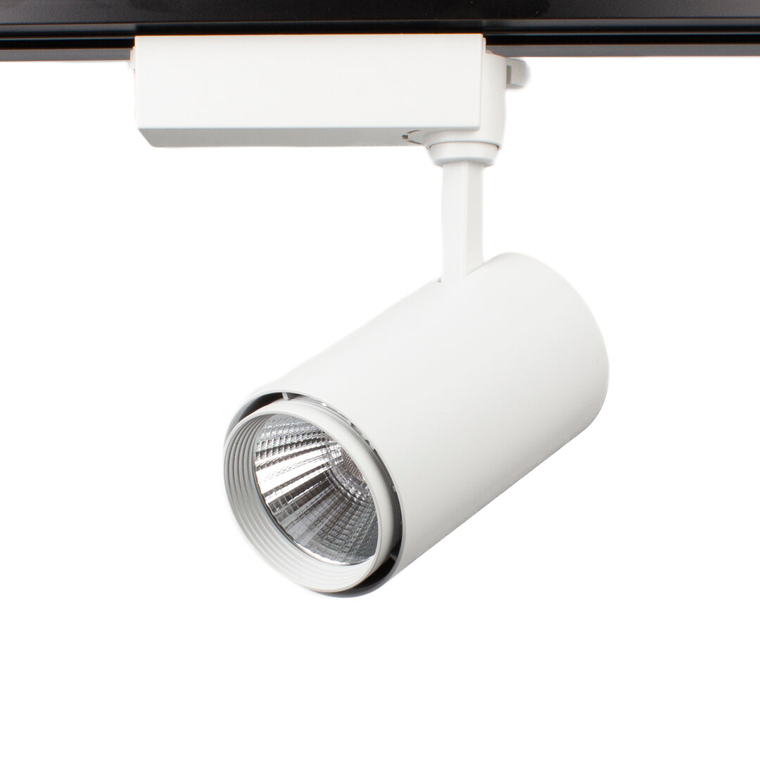 Светодиодный светильник трековый JH-GDD-B02 2L PX881 (20W, 220V, day white, белый корпус)