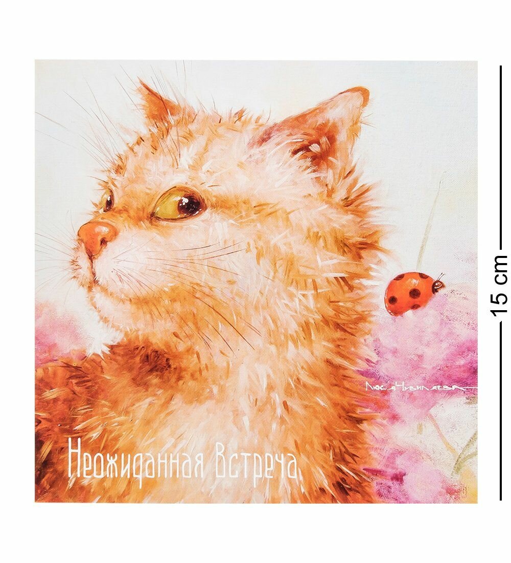 Открытка Неожиданная встреча 15х15 A2139296