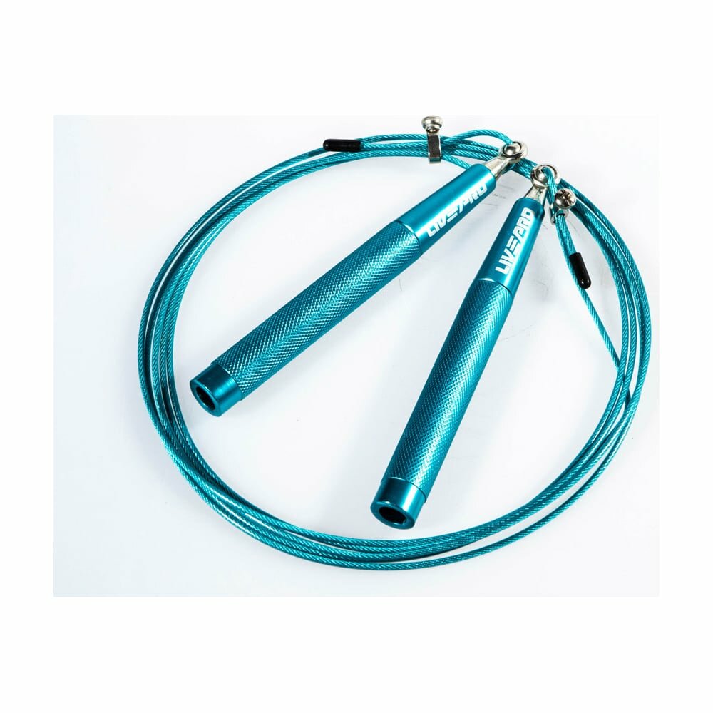 Скакалка LivePro Speed Jump Rope зеленый, 185 гр