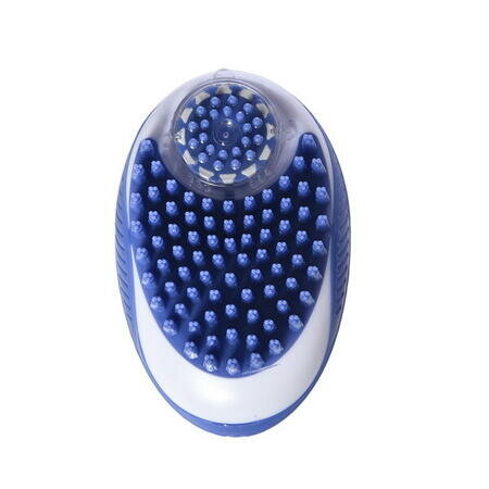 HOMEPET SILVER SERIES 11,5 см х 7,5 см х 6 см щетка массажная для мытья животного