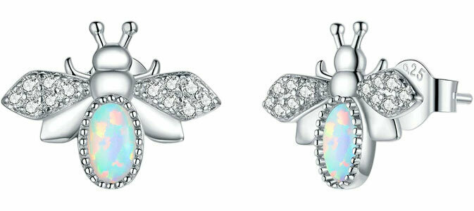 Серьги пусеты, серебро, 925 проба