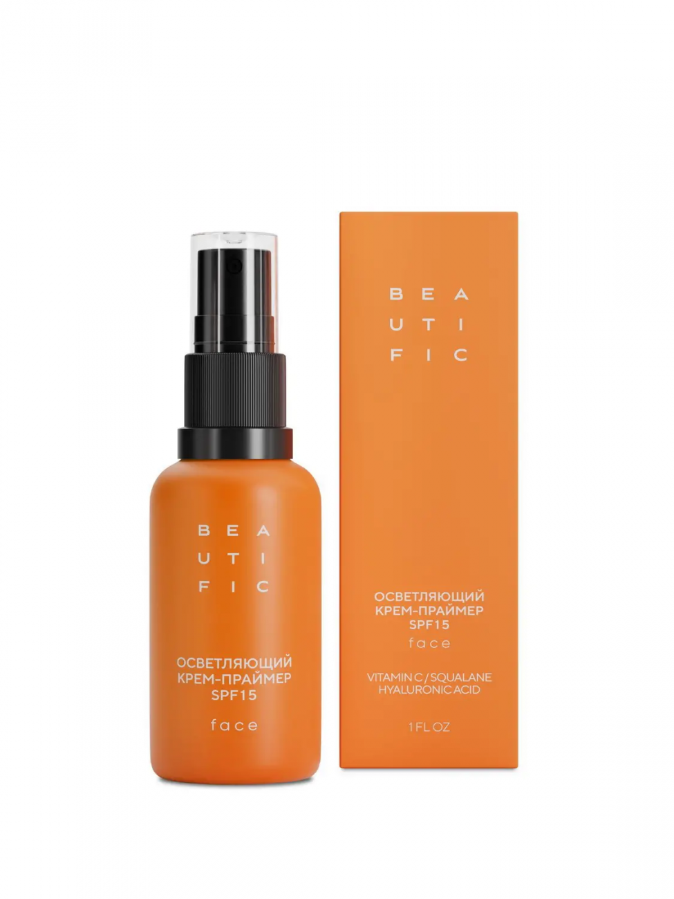 Осветляющий крем-праймер для лица BEAUTIFIC GLOW FOR REAL 30 мл 4610172184352