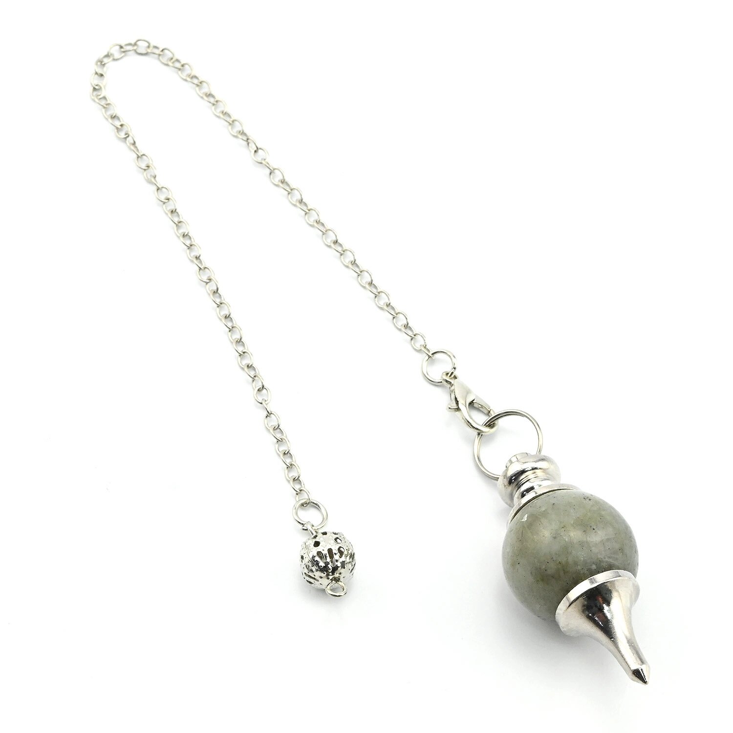 Маятник купол из лабрадора 18*18*41мм .