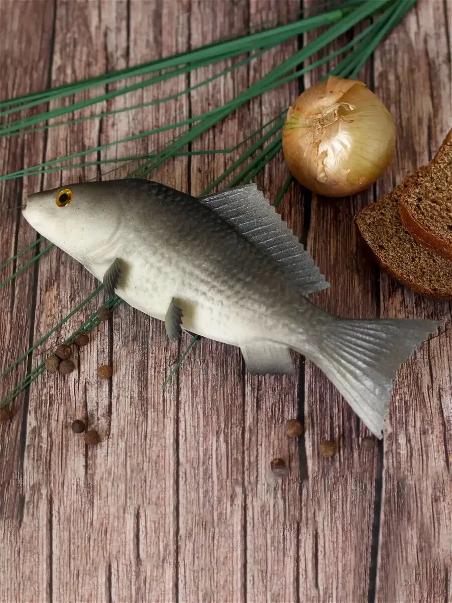 Муляж рыба карась 6x20 см