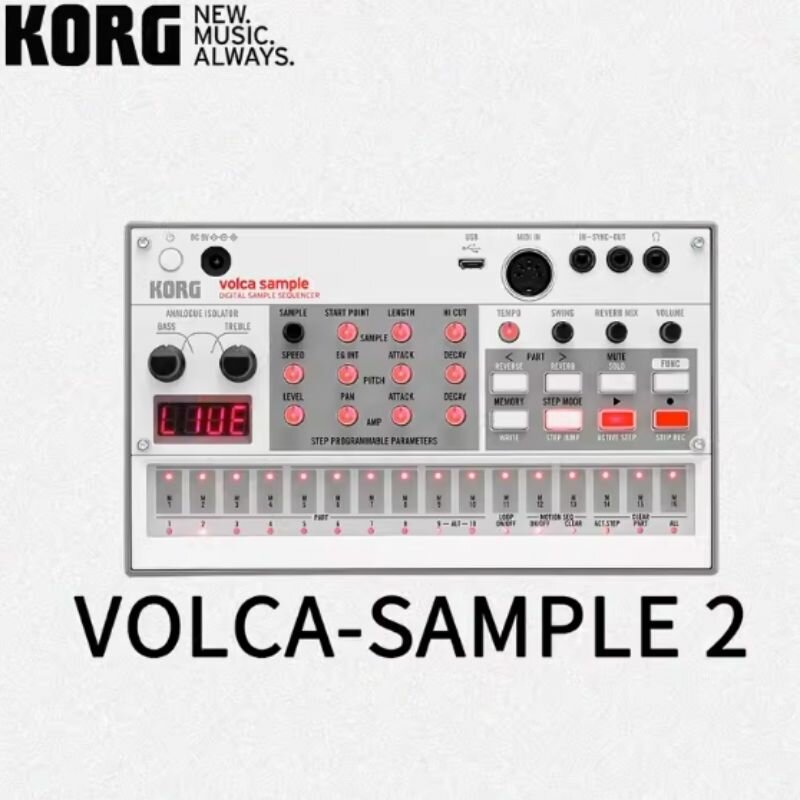 Аналоговый синтезатор KORG VOLCA-SAMPLE2
