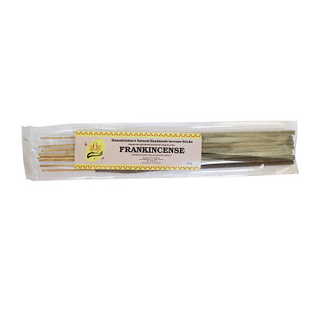 FRANKINCENSE Ramakrishna's Natural Handmade Incense Sticks (ладан натуральные благовония ручной работы, Рамакришна), 20 г.
