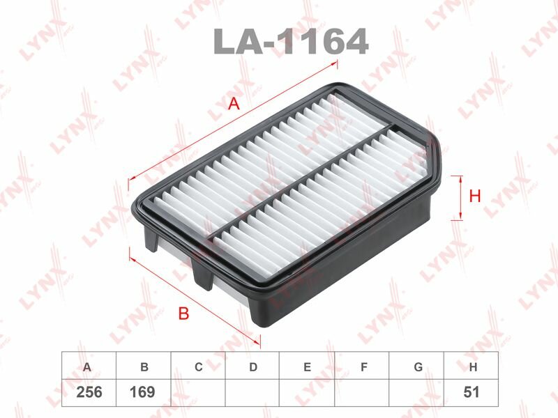LYNXauto Фильтр воздушный для CHERY M11