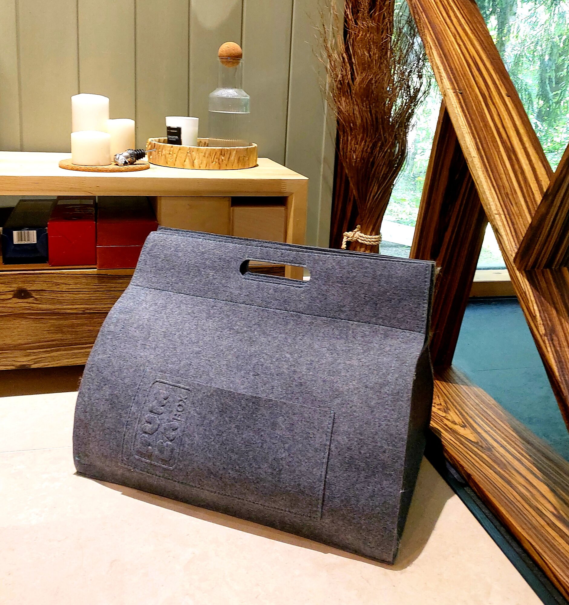 Органайзер Pumba-Box, для багажника, фетр, 52 см x 35 см x 26 см, светло-серый