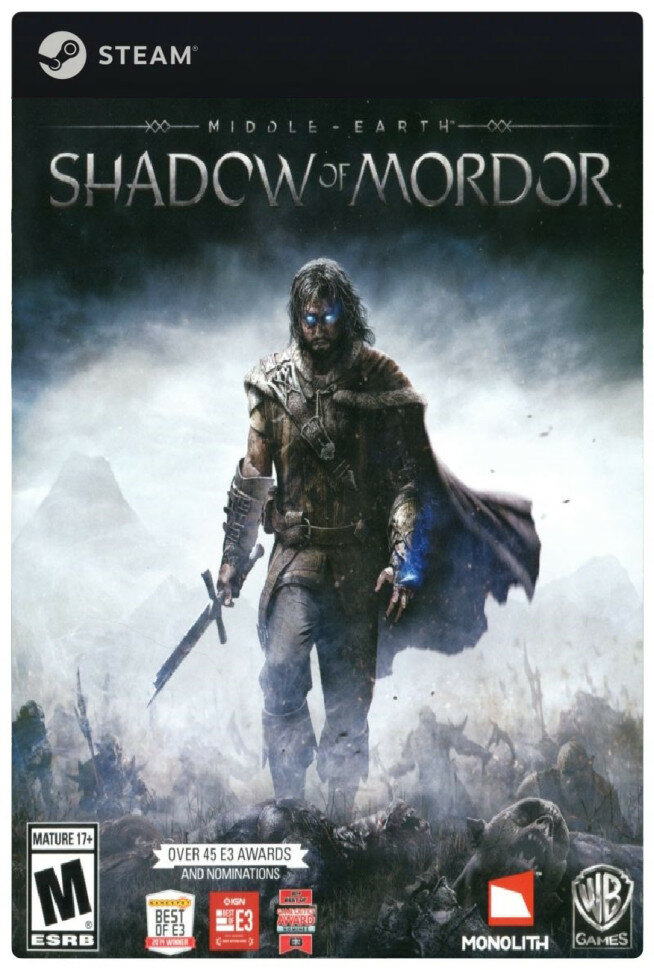 Игра Middle-earth: Shadow of Mordor для PC, Steam, электронный ключ