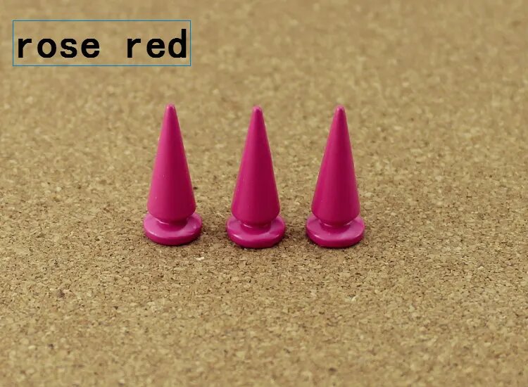 Заклепки шипы rose pink, 10 шт, 10x26 мм