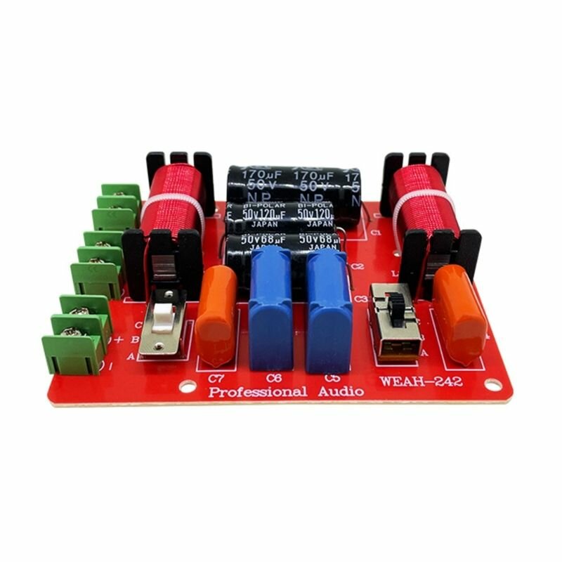 Аудиоаксессуары WEAH 242 high and low двухполосный кроссовер-черный