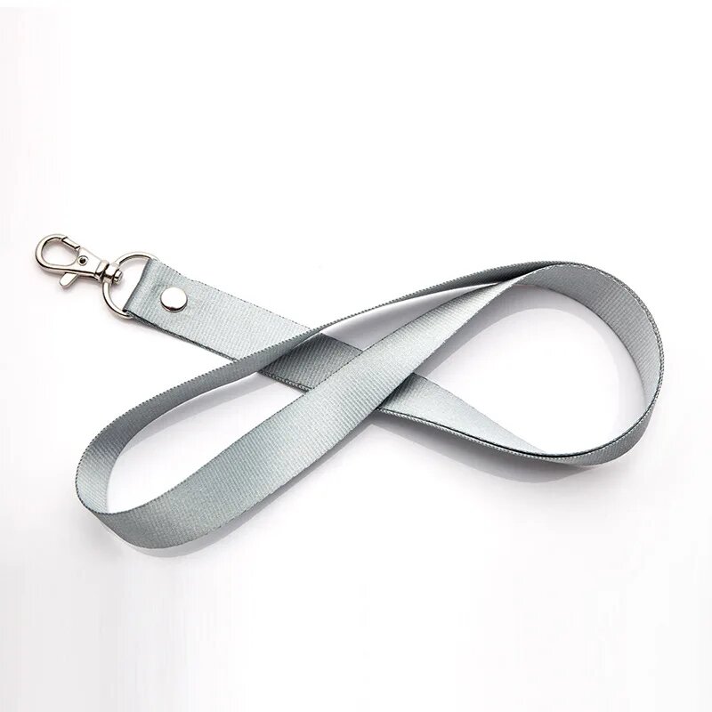Шейный шнурок для бейджа Grey