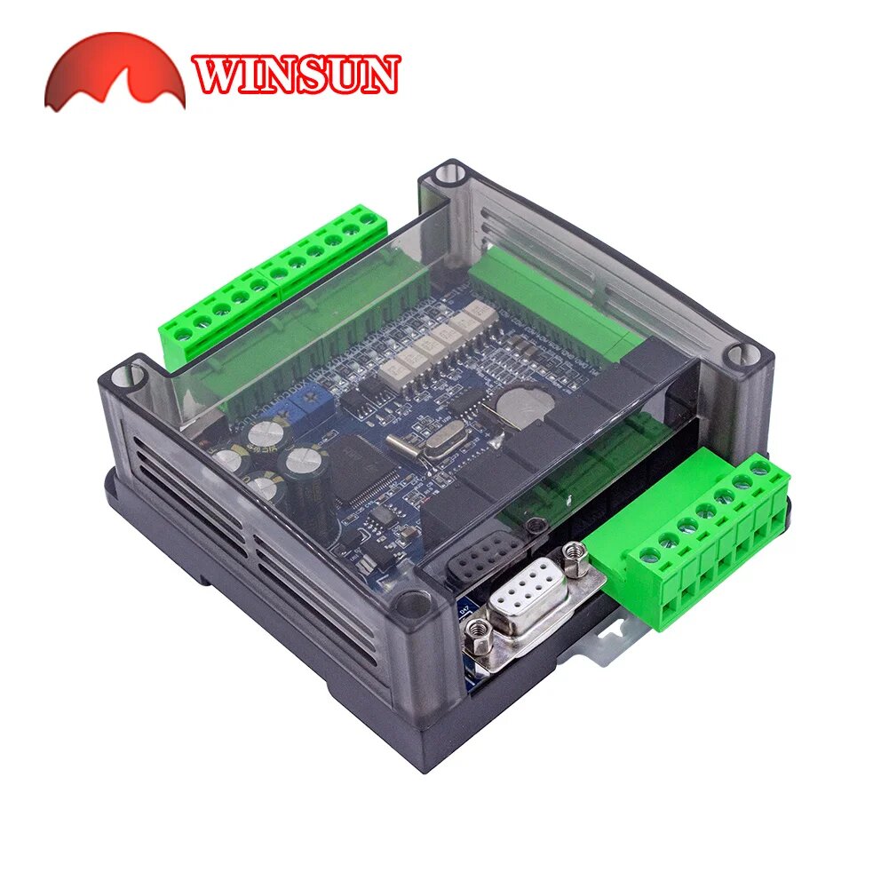 SEEKU FX3U-14MR ПЛК плата, Размер 14MR-485