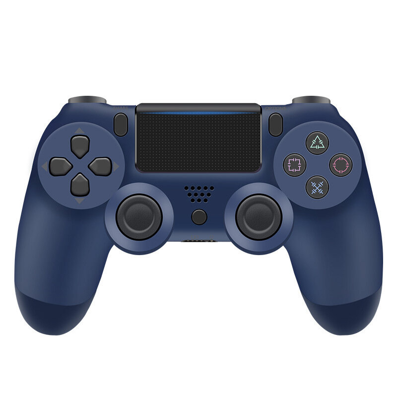 Black Myth: Wukong PC Двойная вибрация PS4 контроллер Беспроводной Bluetooth геймпад для Steam — Полуночный синий
