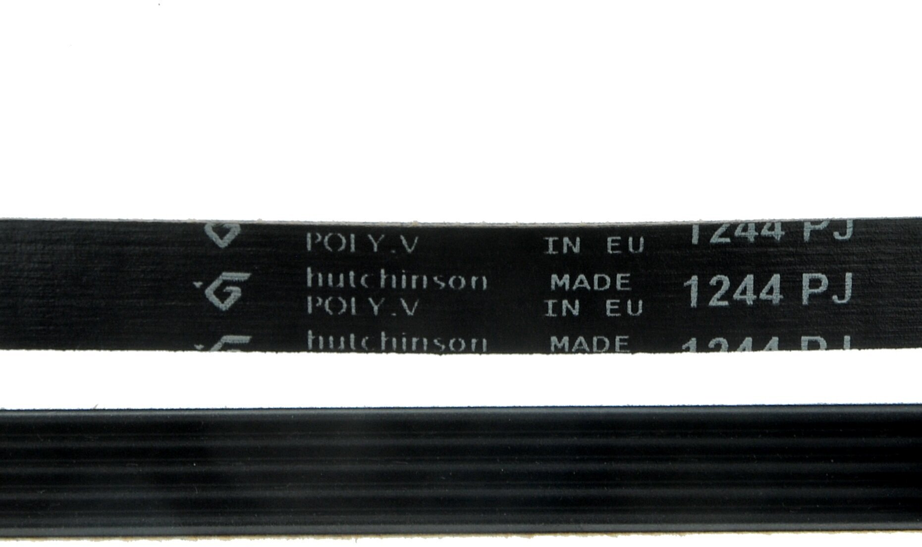 Ремень стиральной машины 1244 J5 PJ, hutchinson, L1244mm, зам. C00194417, C00377953, 481935810047 BLJ457UN