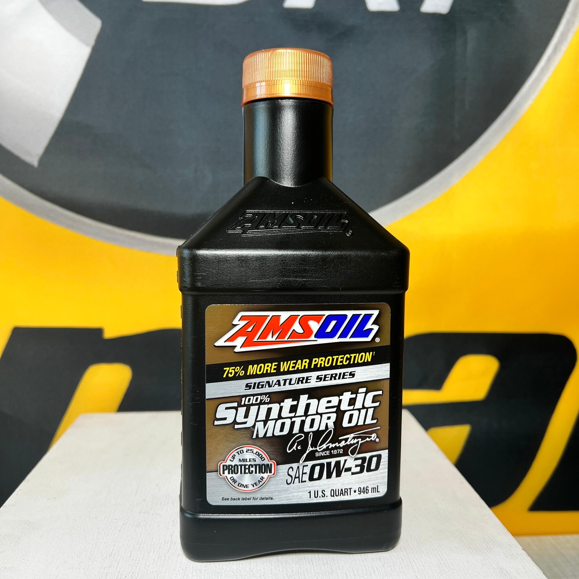 Моторное масло Amsoil Signature Series, синтетическое, 0W30, 0,946л