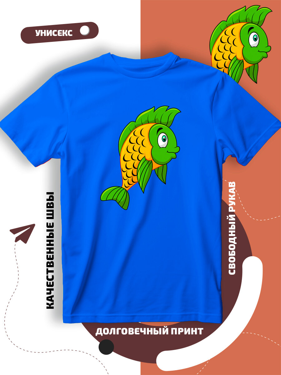 Футболка рыба