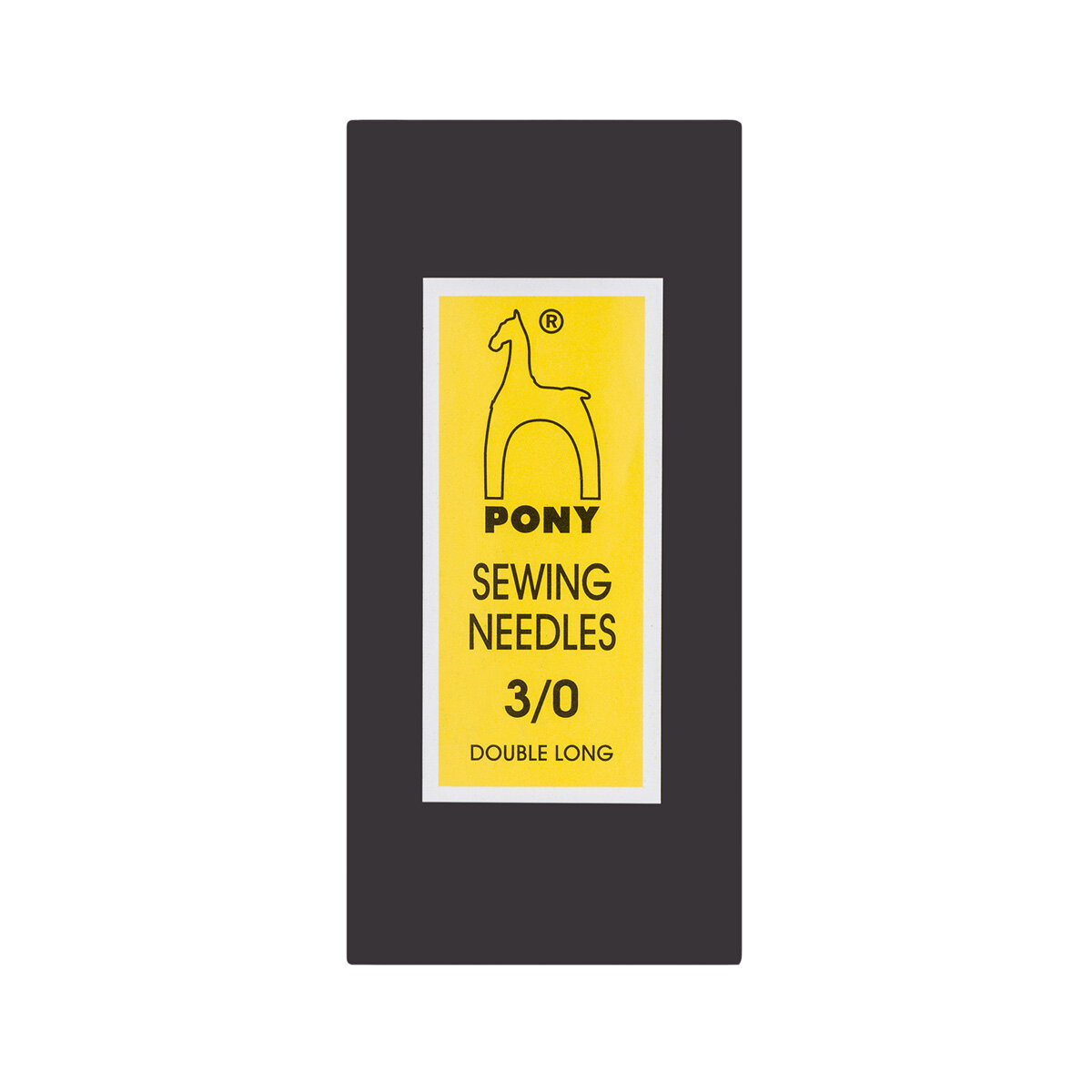 Иголки для шитья длинные, иглы цыганские Double Long №3/0, 25 шт, PONY 08112
