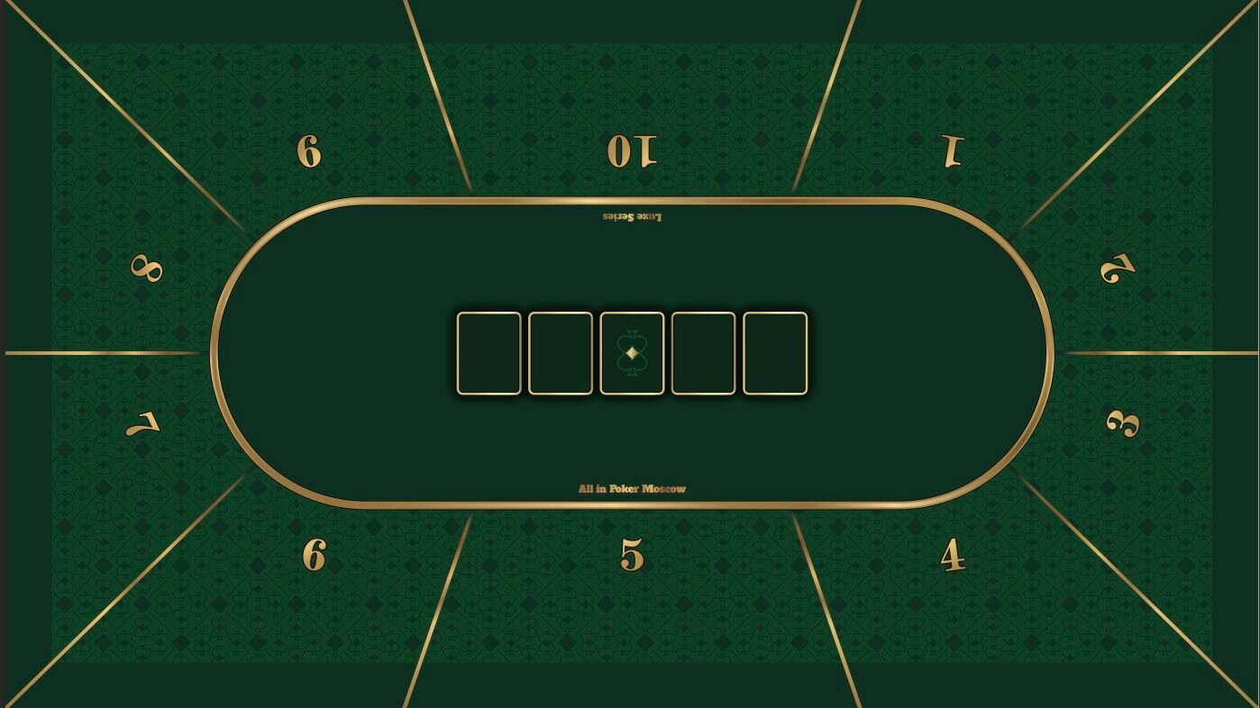 Сукно для покера прямоугольное 160х90 см - LUXE