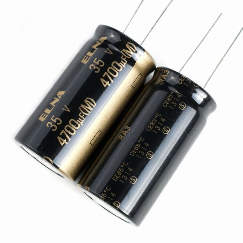 1 шт, ELNA RA3 Аудио HIFI Конденсатор электролитический 35В-4700мкФ (4700uF-35V, 18x35мм)