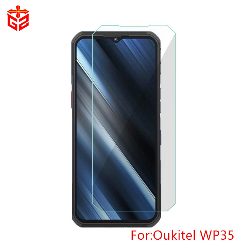 Защитное стекло MyPads "Forti", для Oukitel WP35S, прозрачное, олеофобное