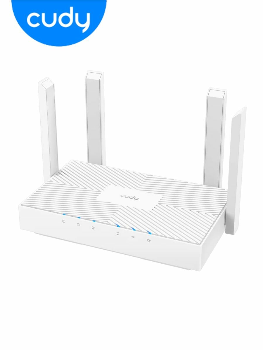 Роутер Cudy WR1300E Wi-Fi 5 AC1200 с гигабитными портами и поддержкой Mesh и MU-MIMO